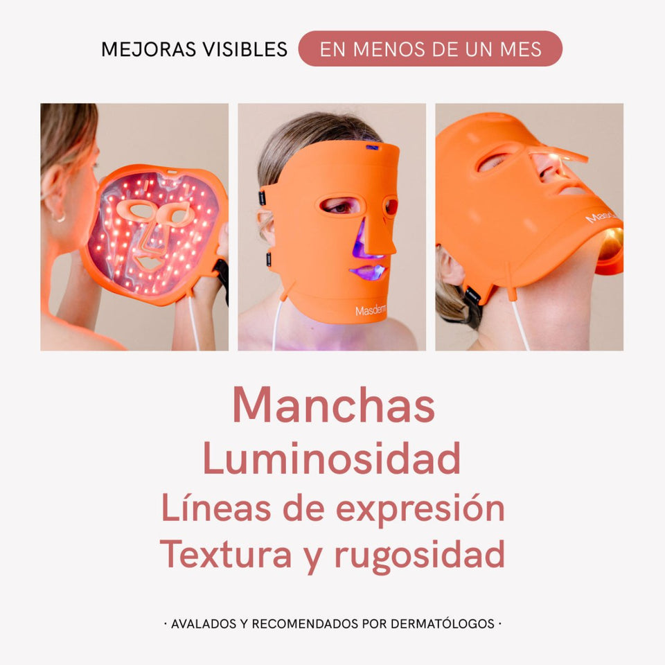 LED Mask Device | Dispositivo facial de Terapia LED – Masderm Cosmética