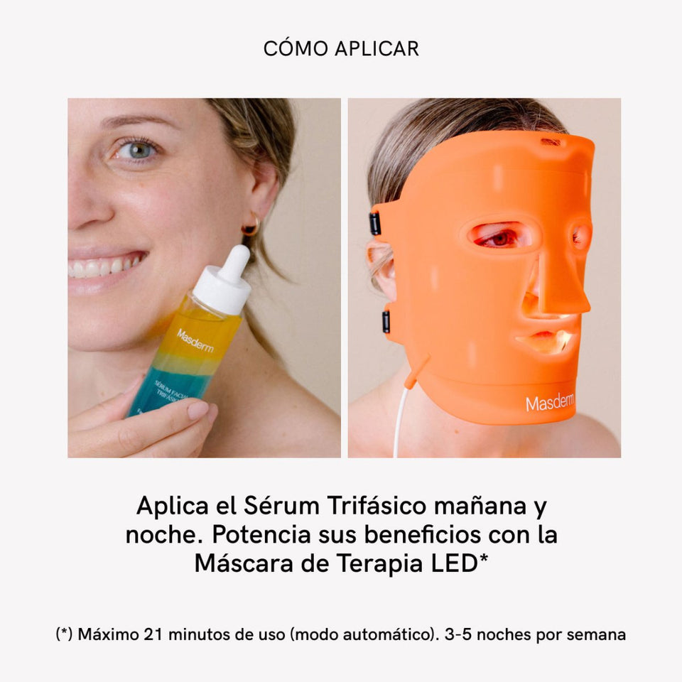 LED Mask Device | Dispositivo facial de Terapia LED – Masderm Cosmética