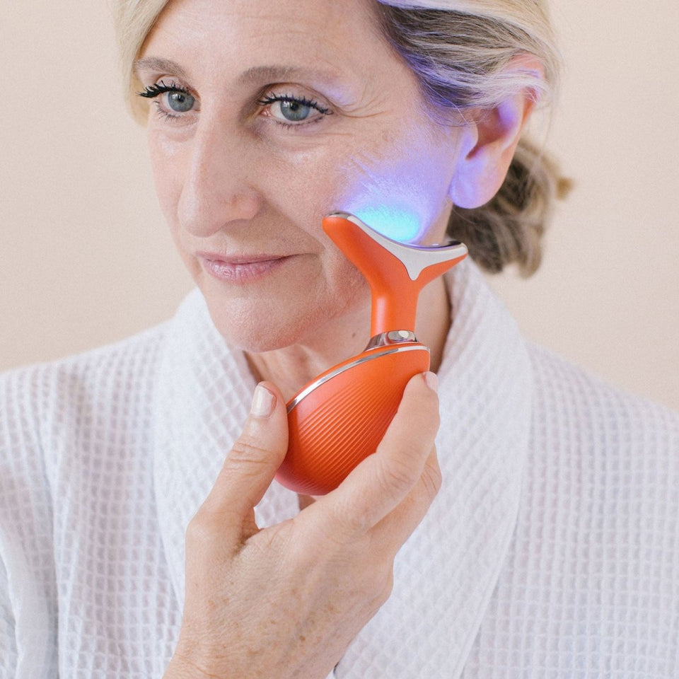 Neck Rejuvenation Device | Cuello, papada y pómulos – Masderm Cosmética