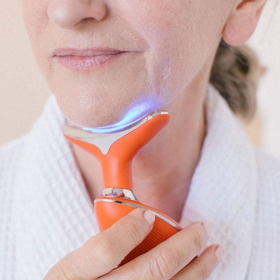 Neck Rejuvenation Device | Cuello, papada y pómulos – Masderm Cosmética